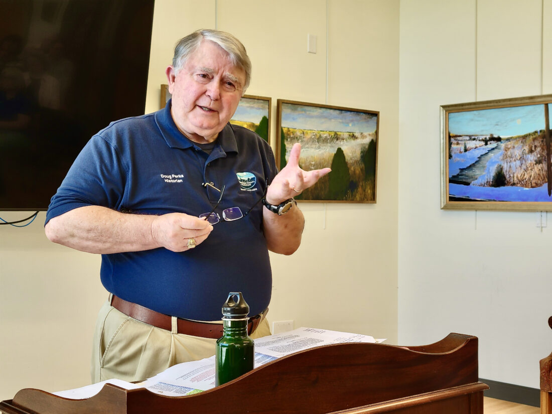 ‘A Sense of Place’: Doug Perks talks local history featured in art ...